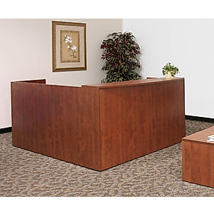 Regency Reception Desk 71" Cherry