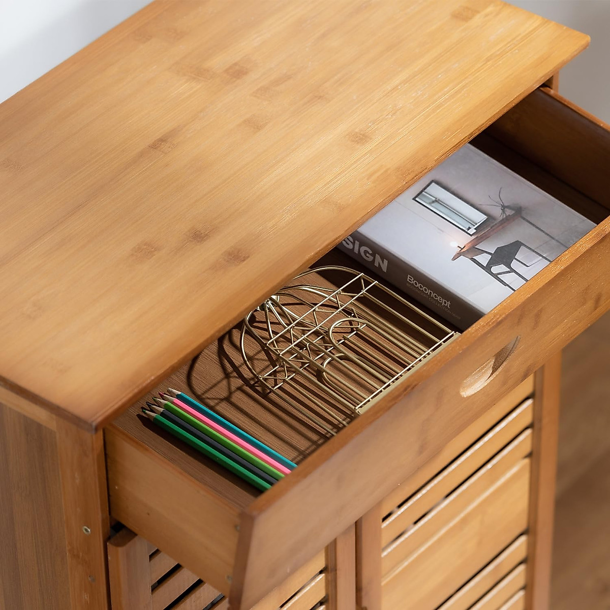 Shoe Cabinet with 2 Doors for Entryway, 4 Tier Shoe Storage Cabinet, Freestanding Shoe Rack Storage Organiz for Closet, Living Room, Bedroom