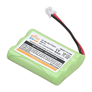 Pickle Power 1100mAh 2 Pack MBP33 Replacement Battery for Motorola Baby Monitor MBP27T MBP33 MBP33S MBP33PU MBP33BU MBP33P MBP36 MBP36S MBP36PU MBP35 MBP41 MBP43 MBP18 CB94-01A