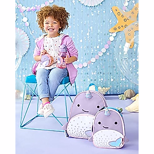 Skip Hop Toddler Backpack, Zoo Preschool Ages 3-4, Narwhal