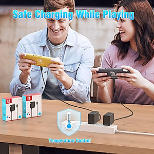 MARSDOCK 45W Charger for Nintendo Switch - 15V 2.6A AC Adapter Fast Charging with 5FT USB C Cord - Compatible with Switch Lite, OLED, Steam Deck - Support TV Mode