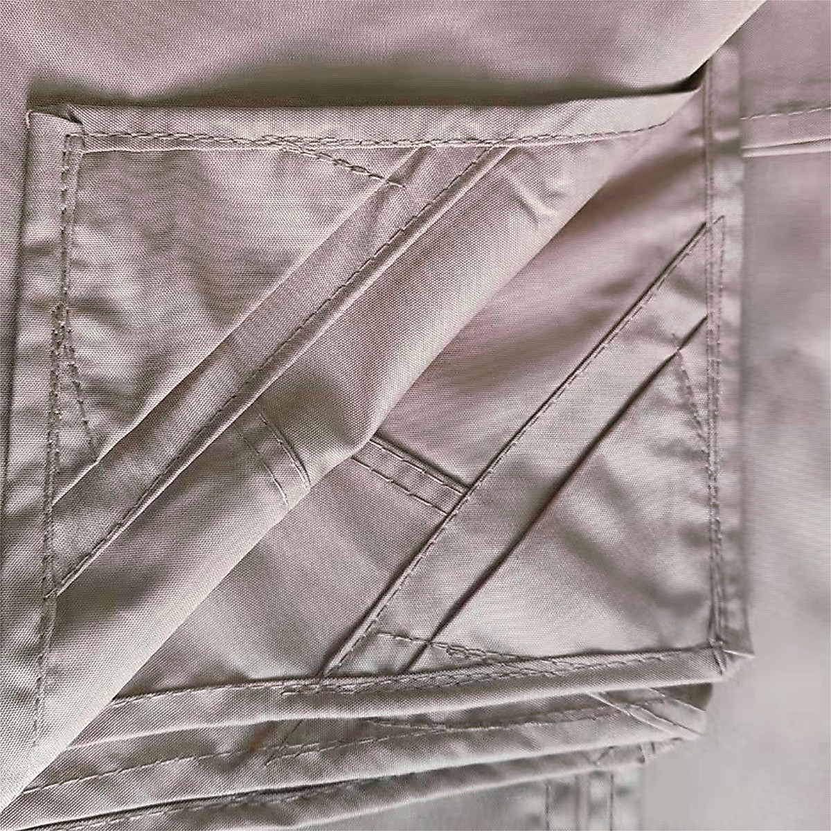 8x6Ft Grill Gazebo Replacement Canopy,Canopies for Outside Canopies, Gazebos,Outdoor Canopies and Gazebos,Double Tiered BBQ Tent Roof Top Cover