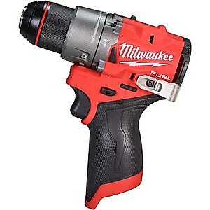 Milwaukee 3404-22 12V Fuel 1/2" Hammer Drill/Driver Kit with 4.0Ah, 2.0Ah Lithium Ion Batteries, Charger & Tool Bag