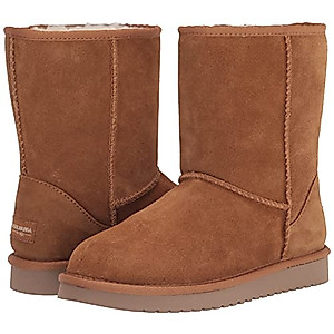 Koolaburra by UGG Women's koola Short Fashion Boot, Chestnut, 07 M US