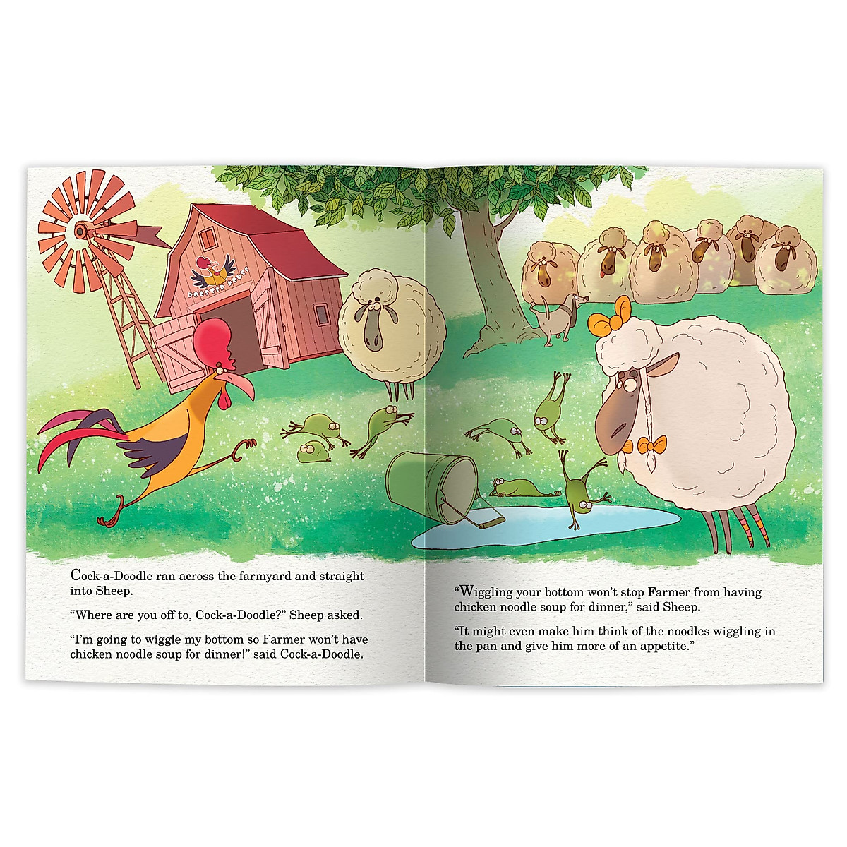Cock-a-Doodle Chicken Noodle - Children’s Book for Ages 4-9, A Barnyard Adventure about Learning to Have Kindness and Self-Compassion for Others, Standing Up to Bullying, & Developing Humility