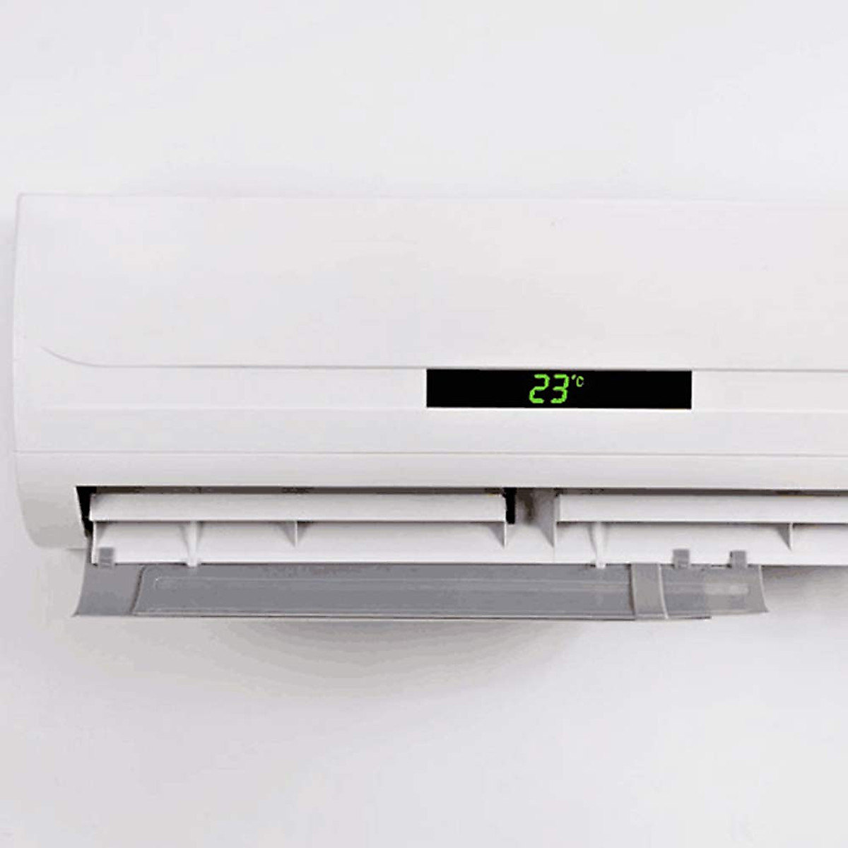 Cuteam Wind Deflector, Universal Home Office Retractable Air Conditioner Wind Shield Baffle Deflector White One Size