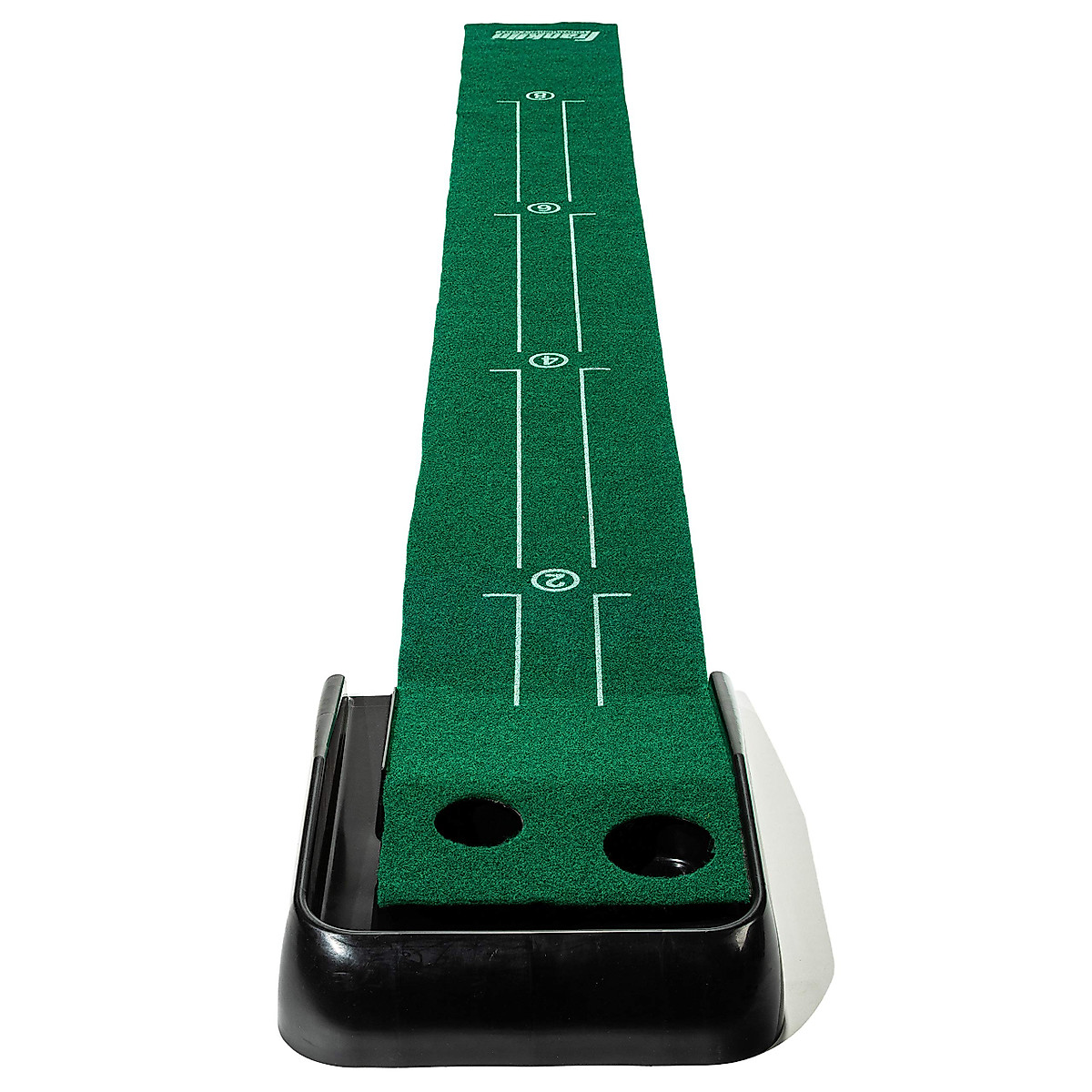 Franklin Sports Indoor Golf Putting Green – Portable Authentic 9 Foot Mat with Auto Ball Return – Golf Training Aid & Putting Practice Game – Real Course Feel (92049X)