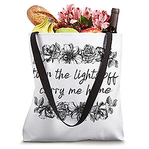 All The Small Things Floral White Tote Bag