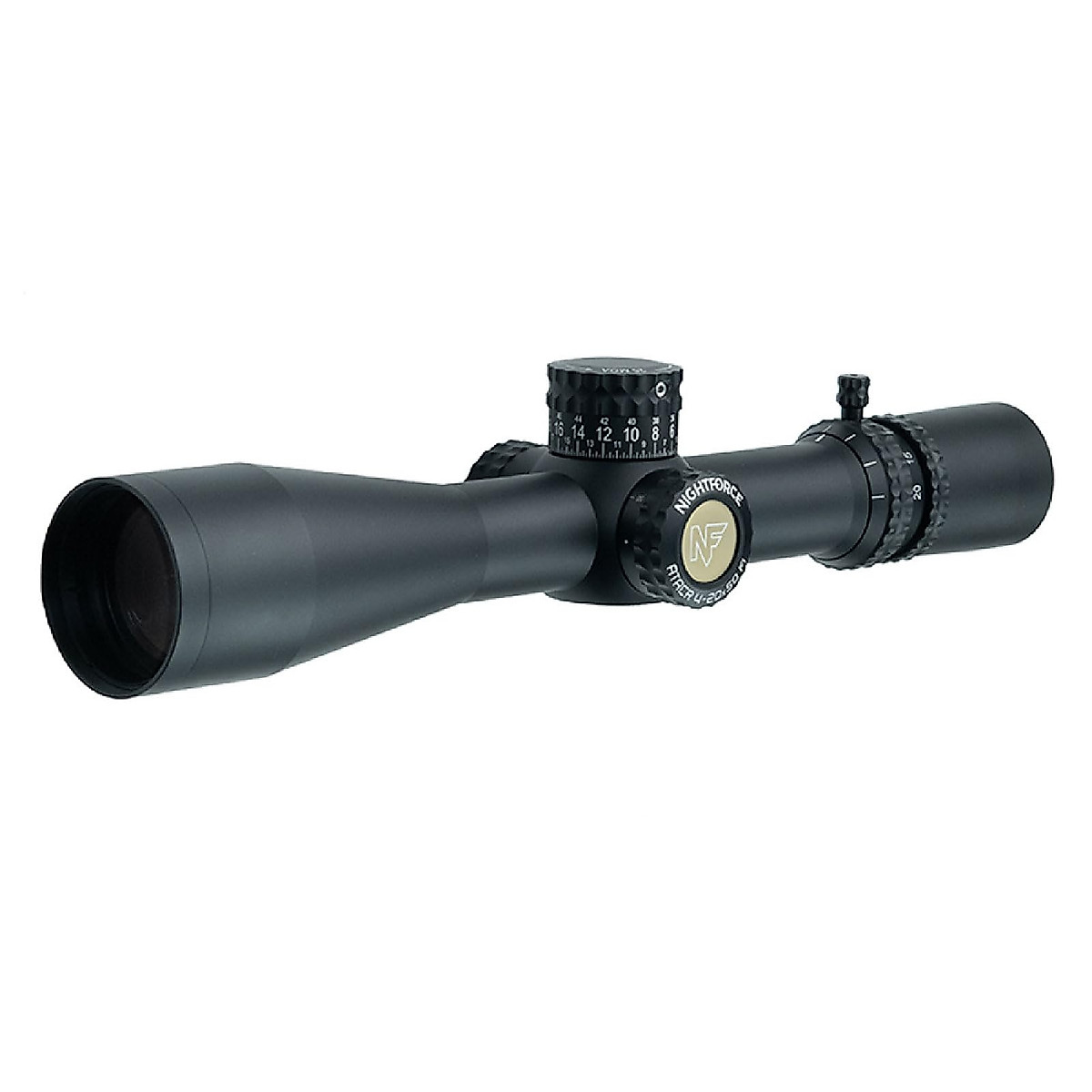 NIGHTFORCE ATACR 4-20x50mm First Focal Plane (F1/FFP) 34mm Tube Durable Precise Waterproof Fogproof Hunting Gun Scope, 250 MOA DigIllum PTL Moar Reticle