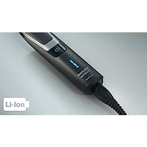 Philips Norelco Oneblade Pro Hybrid Electric Trimmer and Shaver, Black, QP6510/70
