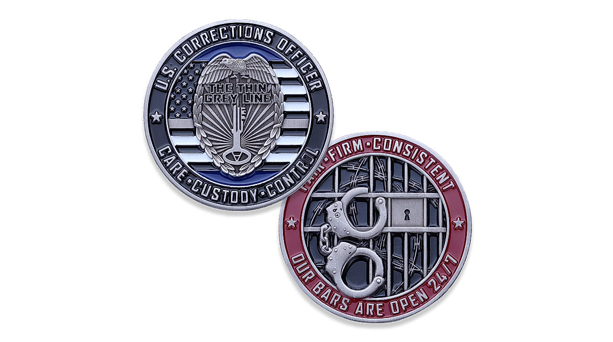 Exclusive U.S. Corrections Officer Challenge Coin
