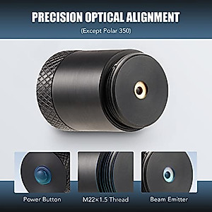 OMTech CO2 Laser Alignment Tool for Laser Engravers, Precision Red Laser Pointer for 50W 60W 70W 80W 100W 130W 180W Laser Engraving Marking Cutting Machines Except Polar 350, Visible Laser Path Guide