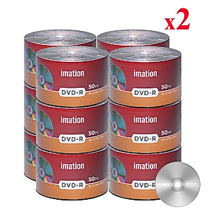 1200 Pack Imation DVD-R 16X 4.7GB/120Min Branded Logo Blank Media Recordable Movie Data Disc