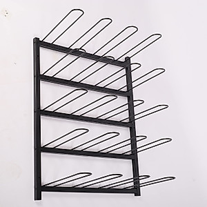 Gtouse Vinyl Roll Wall Mount Storage Rack -20 Rolls Vinyl, Art Paper Racks,Wall Mounted Media Storage Rack Vinyl,Bulletin Blueprint Storage Roll File Wall Rack