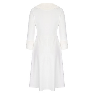 Christmas Dress for Women, Womens Vintage 1950s Dresses Long Sleeve Swing Party Dresses Xmas Cocktail Dress