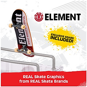 Tech Deck, Play and Display Transforming Ramp Set and Carrying Case with Exclusive Fingerboard, Kids Toy for Ages 6 and up
