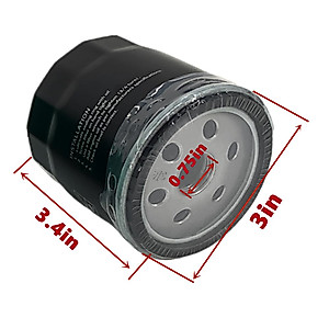 Gewxgzo 16 083 04-S 16 083 05-S Air Filter Tune Up Kit for Koh-ler 7000 Series KT610 KT620 KT715 KT725 KT730 KT745 ZT710-ZT740 19HP-26HP Combo Lawn Mower Bad Boy 063-5003-00 16-083-04-S 1688304