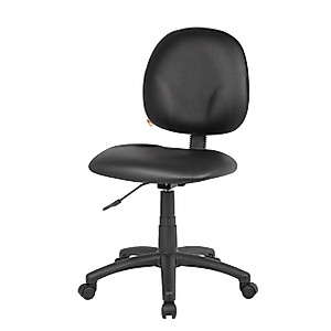 Boss Office Products Dimond Task Chair without Arms in Black