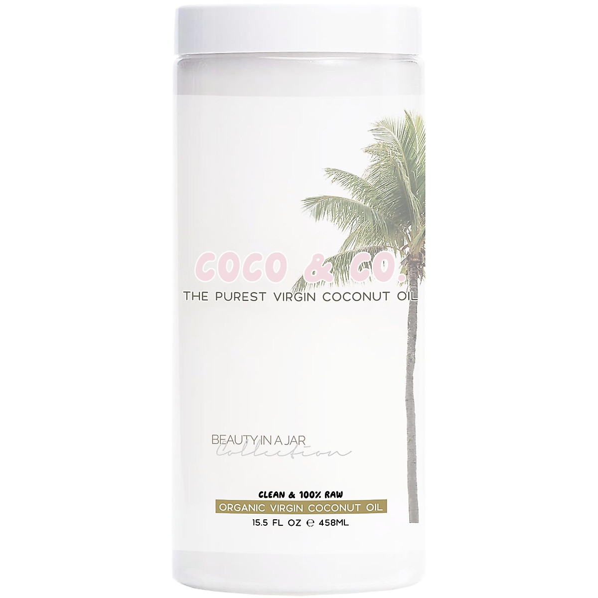 Ultra Pure Organic Virgin Coconut Oil for Hair, Skin, Body, Scalp and Hair By COCO & CO.