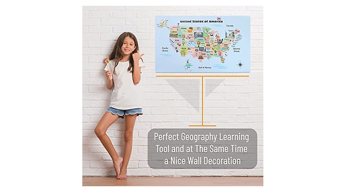 Engaging USA Map for Kids - Mr. Pen