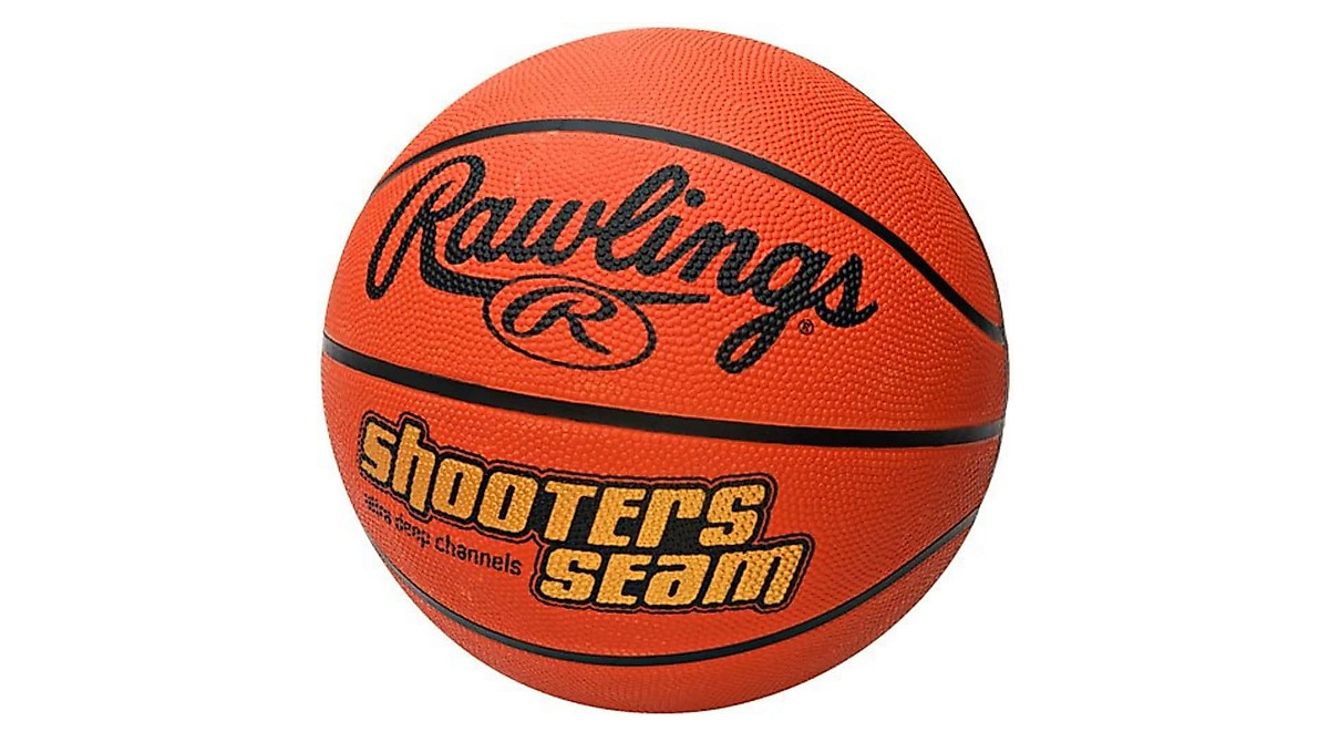 Rawlings Shooters Seam Rubber Mini Basketball for Indoor & Outdoor Play