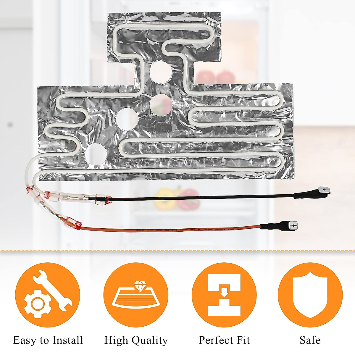 Refrigerator Garage Heater Kit for Frigidaire Kenmore Refrigerator 5303918301 AP3722172 PS900213 AH900213