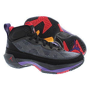 Jordan Boy's Air XXXVII (Big Kid) Black/True Red/Club Purple/Dark Charcoal 5.5 Big Kid M