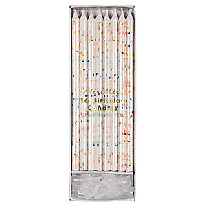 Meri Meri Neon Confetti Candles
