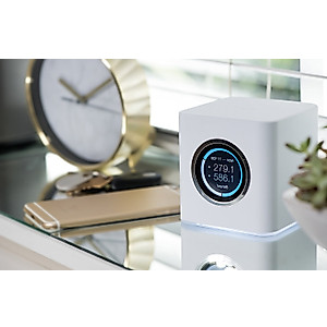 Ubiquiti Labs AmpliFi HD WiFi Router, Home Wireless Internet Coverage, HD WiFi Router with Touchscreen Display, 4 Gigabit Ethernet, 1 WAN Port, Ethernet Cable, Expandable Mesh System (Renewed)