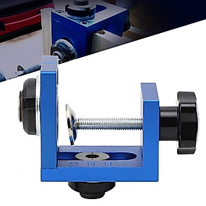 Orenic 3 in 1 Pocket Hole Jig Kit, Drill Guide Hole Opener Woodworking Locator, Hole Jig Positioning Punch Tools with Positioning Clip, Adjustable Drilling Guide for Puncher Locator Carpentry Woodwork