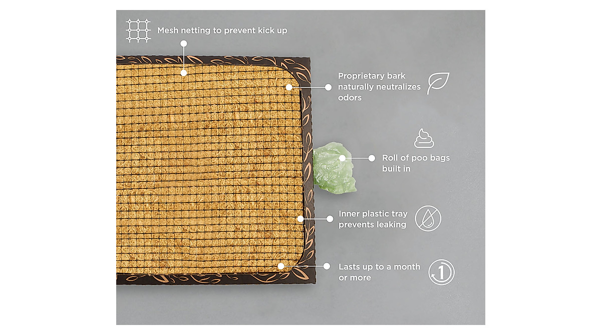 Eco-Friendly Puppy Bark Potty - Odor Neutralizing Pads