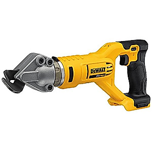 DEWALT 20V MAX Metal Shear, Offset, 18GA, Tool Only (DCS496B) , Yellow