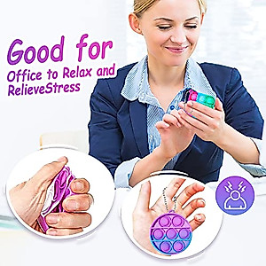 VIOTENE 21pcs Satin Fabric Hair Bands