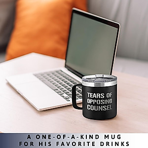 Lawyer Gifts for Women - Lawyer Gifts for Men - Gifts for Lawyers - Law School Graduation Gifts, Law School Gifts, Gifts for Law Students - Future Lawyer Gifts for Women, Men - 14 Oz Coffee Mug