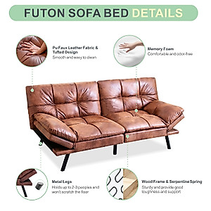 MUUEGM 267PU-BW-12 Sofas, Brown