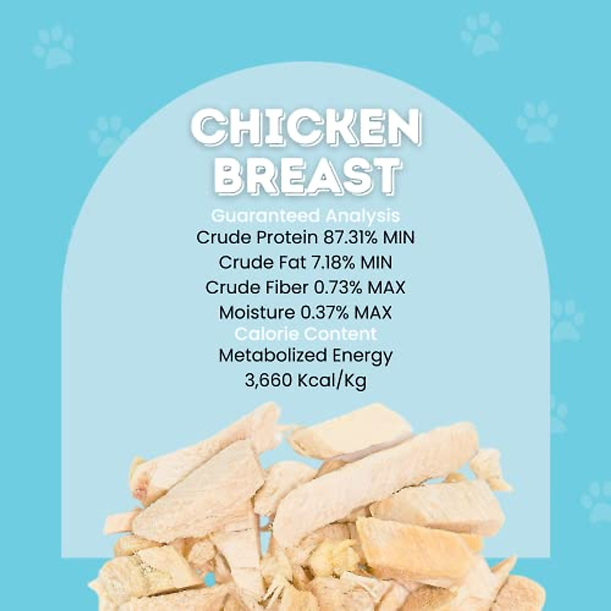 hotspot pets Freeze Dried Chicken Treats for Cats & Dogs - Single Ingredient All Natural Grain-Free Chicken Breast - Perfect for Training, Topper or Snack - Made in USA - 1LB Bag (Chicken Breast)