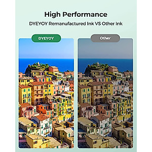 62XL Ink Cartridge Combo Pack Black & Color Replacement for HP 62 XL, 62XL Remanufactured Ink Work with Envy 5540 Series