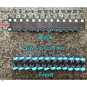SaiDian 1Pcs High Voltage Multiplier 60000V 24 Times Rectifier Voltage Doubler Circuit Board
