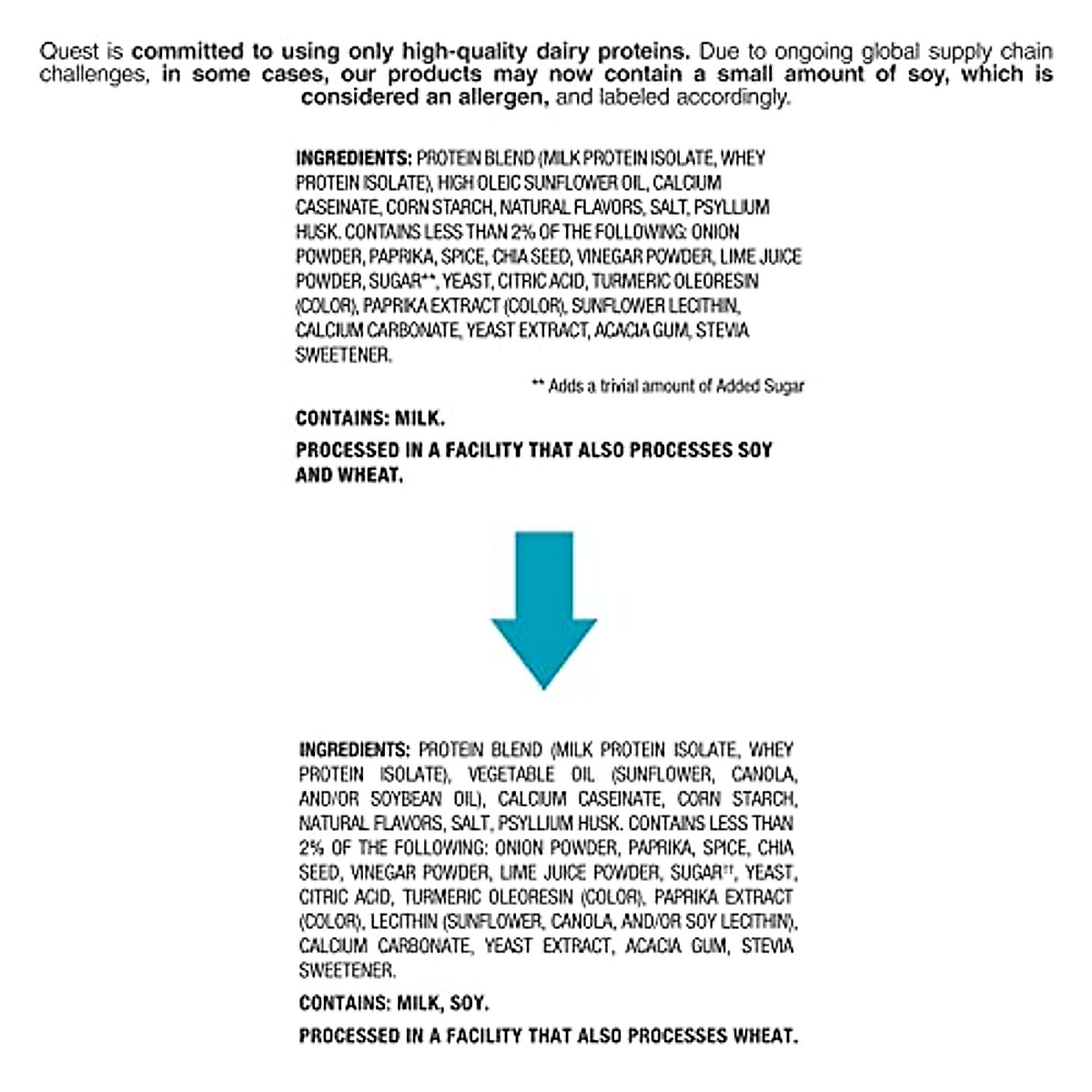 Quest Tortilla Style Protein Chips Variety Pack, Chili Lime, Nacho Cheese, Loaded Taco, 12 Count