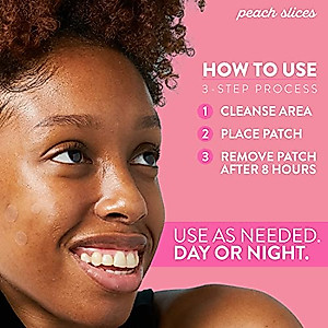 Peach Slices Dark Spot MicroDarts | For Dark Spots, Post-Blemish Redness, & Hyperpigmentation | Self-Dissolving | Niacinamide, Vitamin C, Hyaluronic Acid, and Cica | Vegan | Cruelty Free | 9 Patches