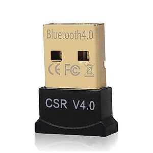 DAYKIT Mini USB Bluetooth 5.0 Dual Mode Adapter Dongle for Windows 11 Win 10 8 7 Black