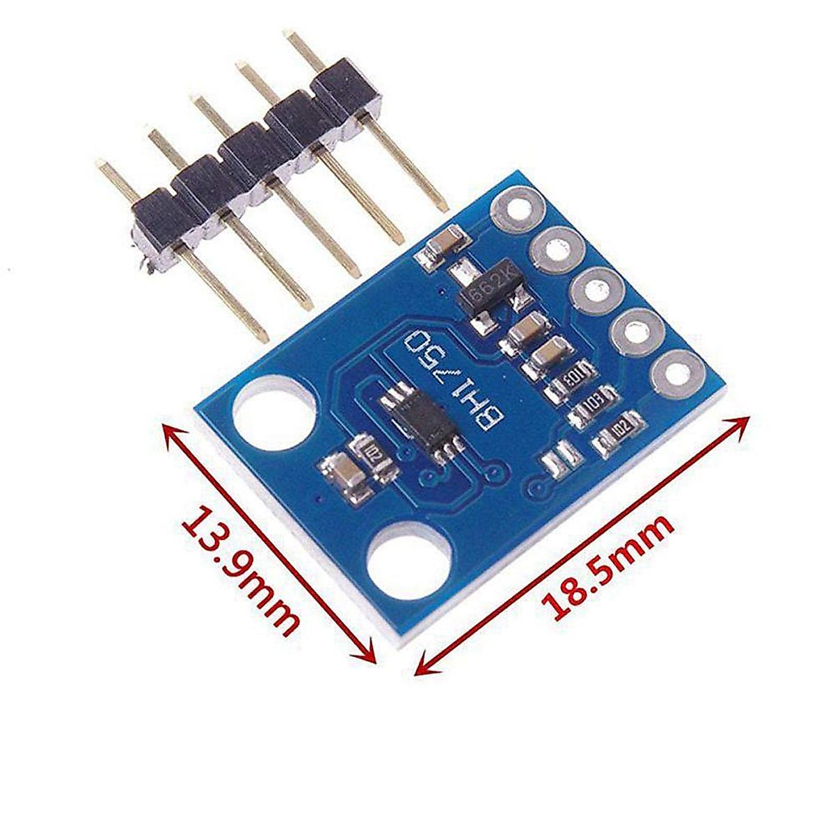 Gump's grocery 2PCS BH1750FVI Digital Light Intensity Sensor Module for AVR Arduino 3V-5V Power
