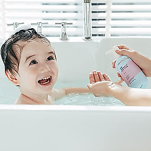 Evereden Baby Shampoo and Body Wash 8.5 fl oz. | Clean and Natural Baby Care | Non-toxic and Fragrance Free | Plant-based and Organic Ingredients