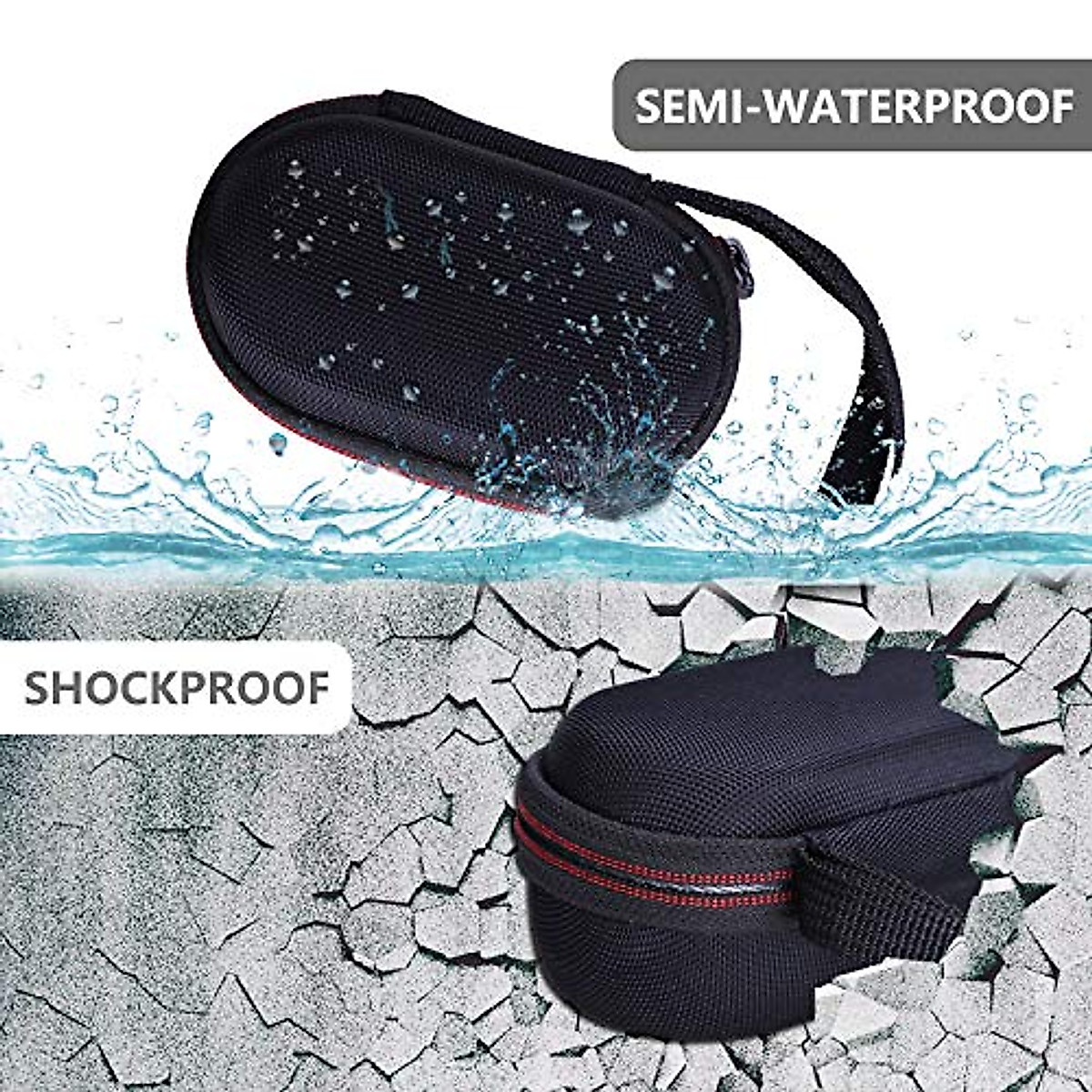 LTGEM EVA Hard Protective Case for Bose Sport Earbuds & Bose QuietComfort Noise Cancelling Earbuds True Wireless Earphones - Bluetooth in Ear Headphones (Case Only)