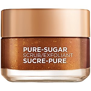 L’Oréal Paris Skin Care Pure Sugar Face Scrub with Grapeseed for Dull Skin to Smooth and Glow, 1.7 fl. oz.