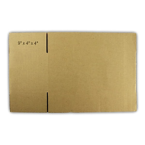 EcoSwift 5 9x4x4 Corrugated Cardboard Packing Boxes Mailing Moving Shipping Box Cartons