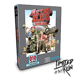 Metal Slug Anthology for PlayStation 4 -Exclusive "Classic Edition" Box Set (Limited Run Games #364)