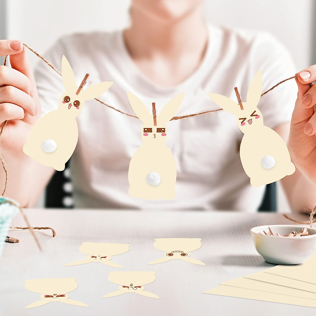 150 Sheets Cream Pastel Color Card Stock Paper, 67lb Cover Medium Weight Cardstock, 8.5 x 11 Inch Paper for Arts Crafts, Coloring, Announcements, Stationary Printing at School, Office, Home(Cream)