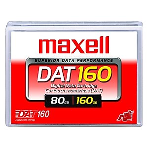Maxell 230010 4MM/80 GB/160 GB DAT160 Data Cartridge