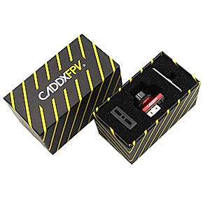 Caddx Ratel 2 FPV Camera 1200TVL NTSC/PAL 16:9/4:3 Switchable 1.66mm/2.1mm Lens Super WDR FPV Micro Camera for FPV Racing (Red)